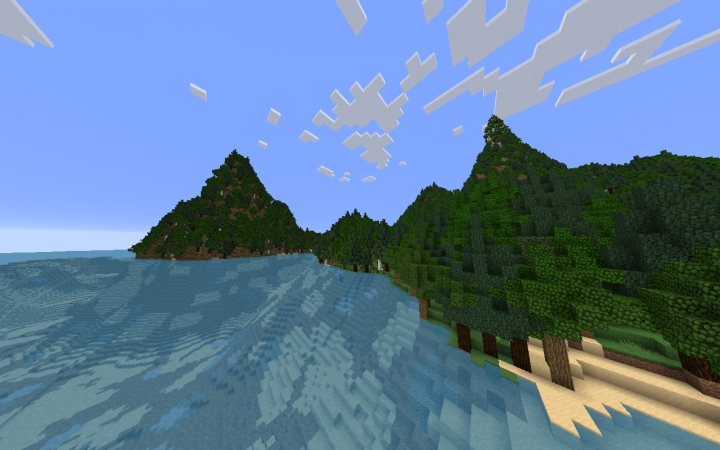 Forest Island Minecraft Map