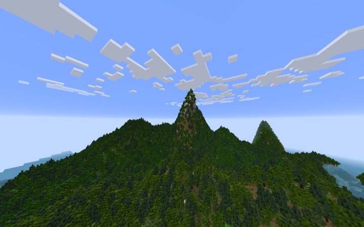 Forest Island Minecraft Map
