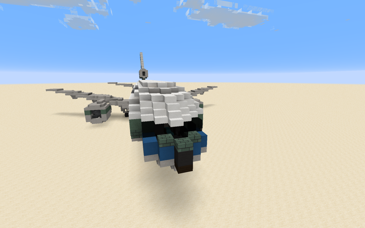 McDonnell Douglas DC-10-30 Air New Zealand Minecraft Map