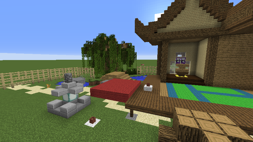 Neko Atsume Zen House Minecraft Map