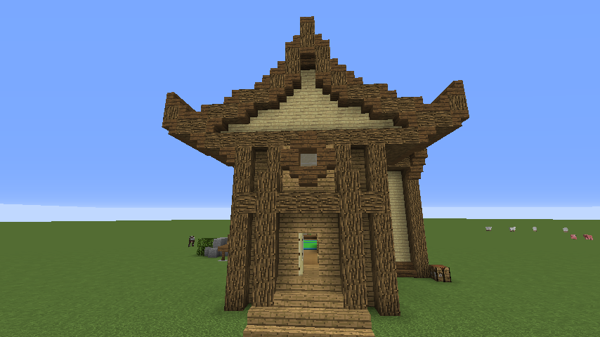 Neko Atsume Zen House Minecraft Map