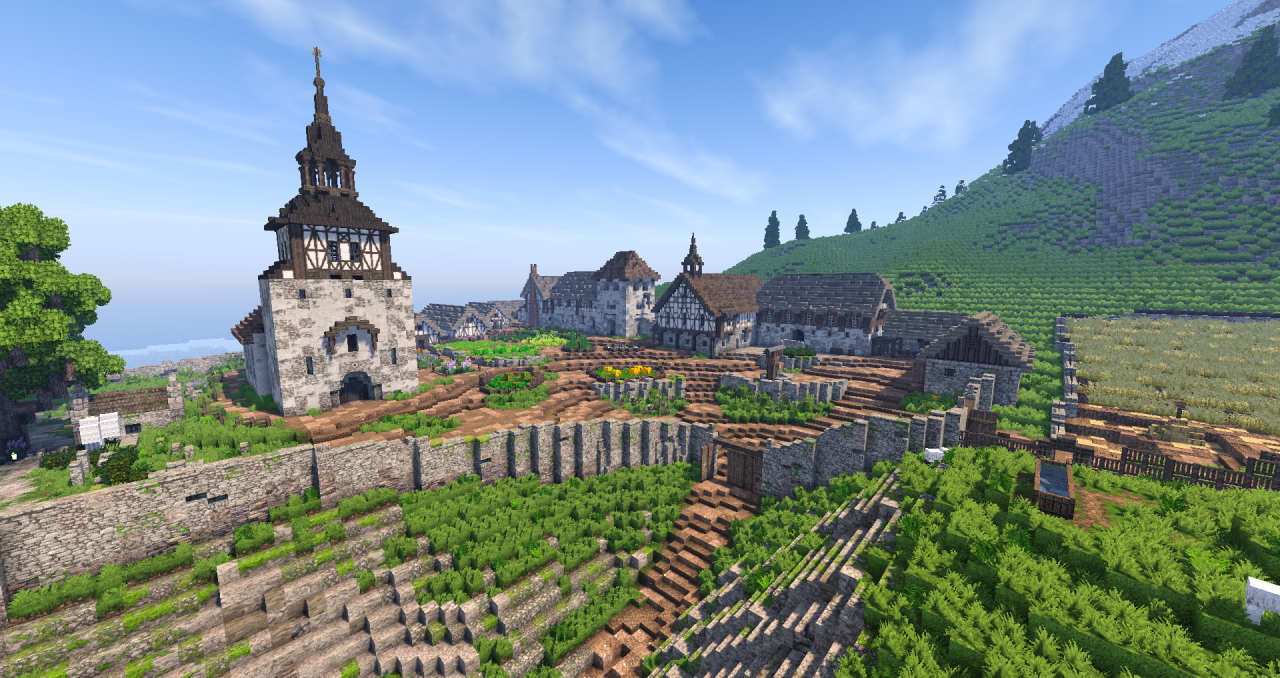 Early Medieval Monastery [Conquest Reforged] Minecraft Map