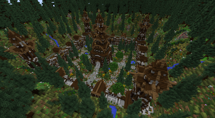 [Spawn / Hub] Toren der Elven Minecraft Map