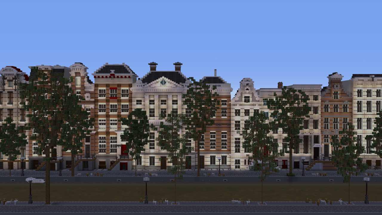 Herengracht, Amsterdam Minecraft Map