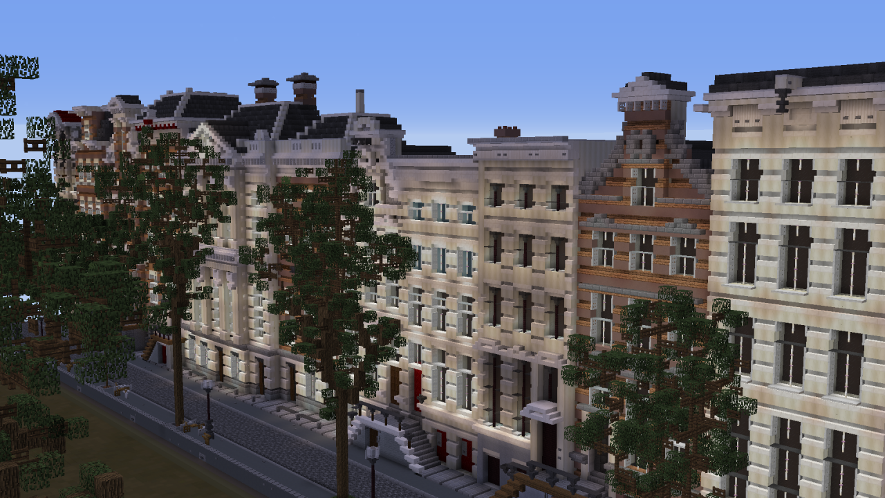 Herengracht, Amsterdam Minecraft Map
