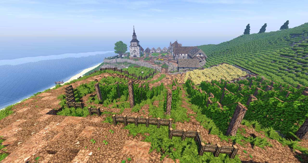 Early Medieval Monastery [Conquest Reforged] Minecraft Map
