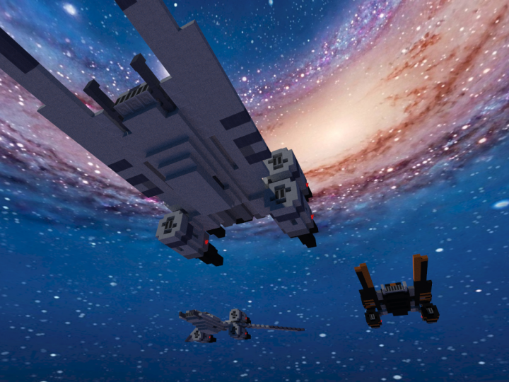 U-Wing STAR WARS - ROGUE ONE Minecraft Map