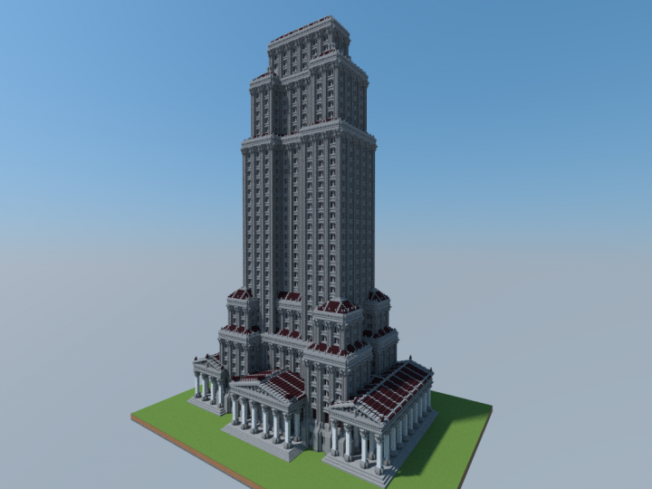 The Roman Empire State Building +Demo Video Minecraft Map