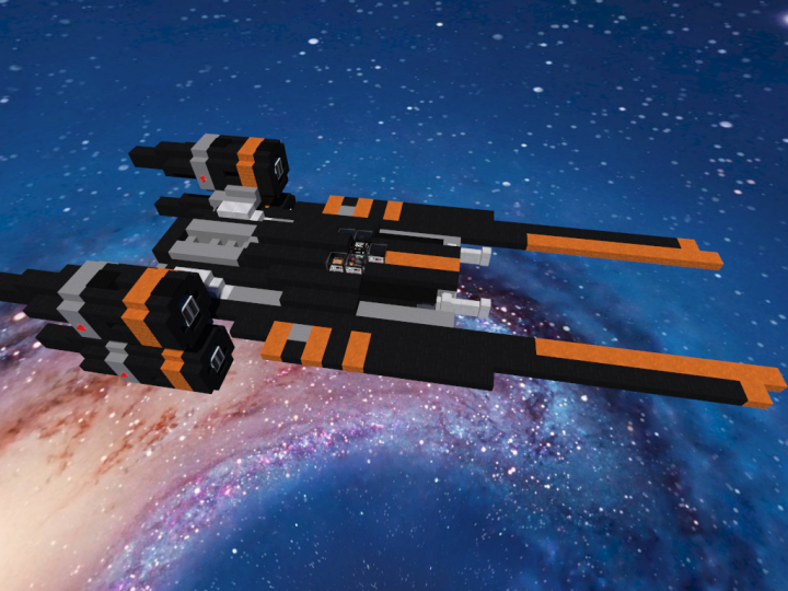 U-Wing STAR WARS - ROGUE ONE Minecraft Map