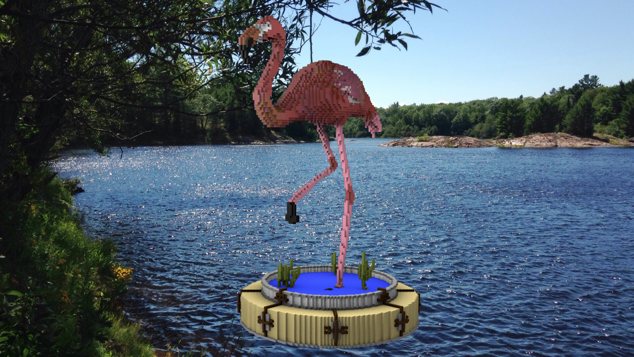 Flamingo Organic Minecraft Map