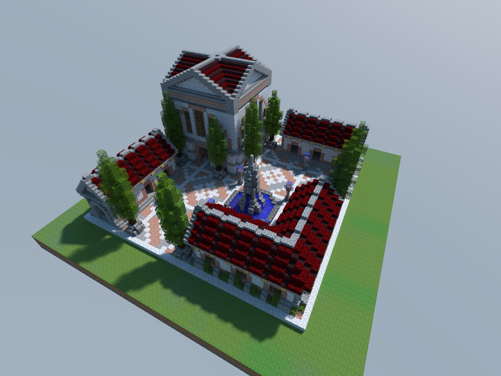 Roman Marketplace Minecraft Map