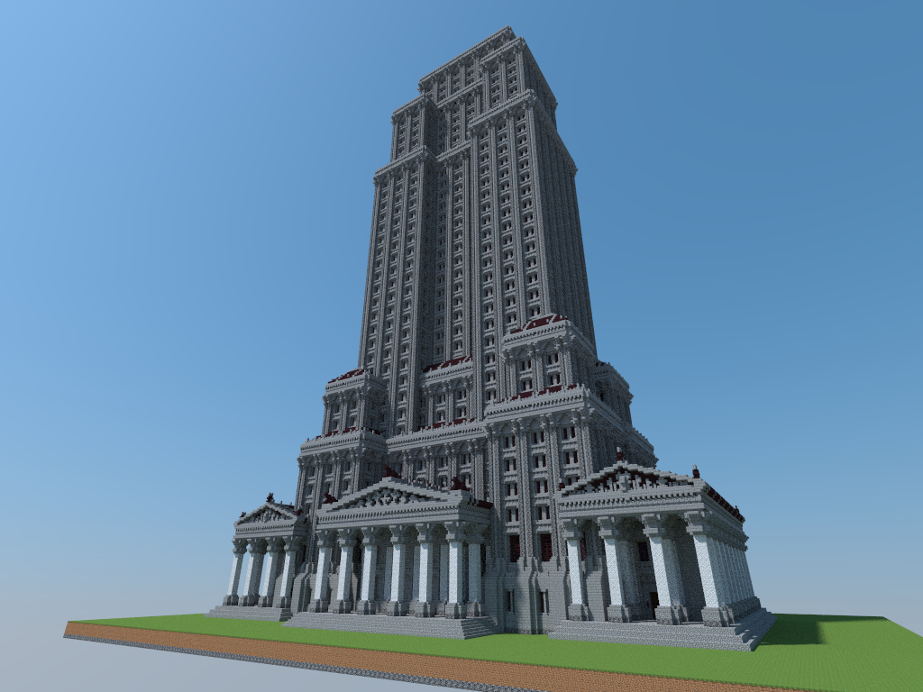 The Roman Empire State Building Minecraft Map