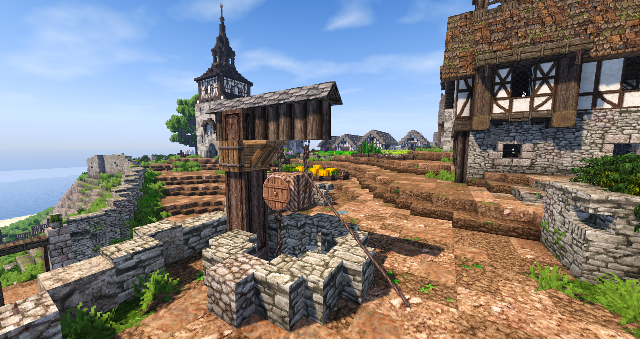 Early Medieval Monastery [Conquest Reforged] Minecraft Map