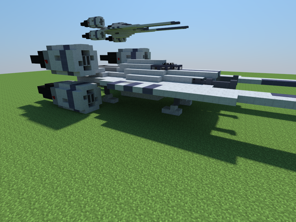 U-Wing STAR WARS - ROGUE ONE Minecraft Map