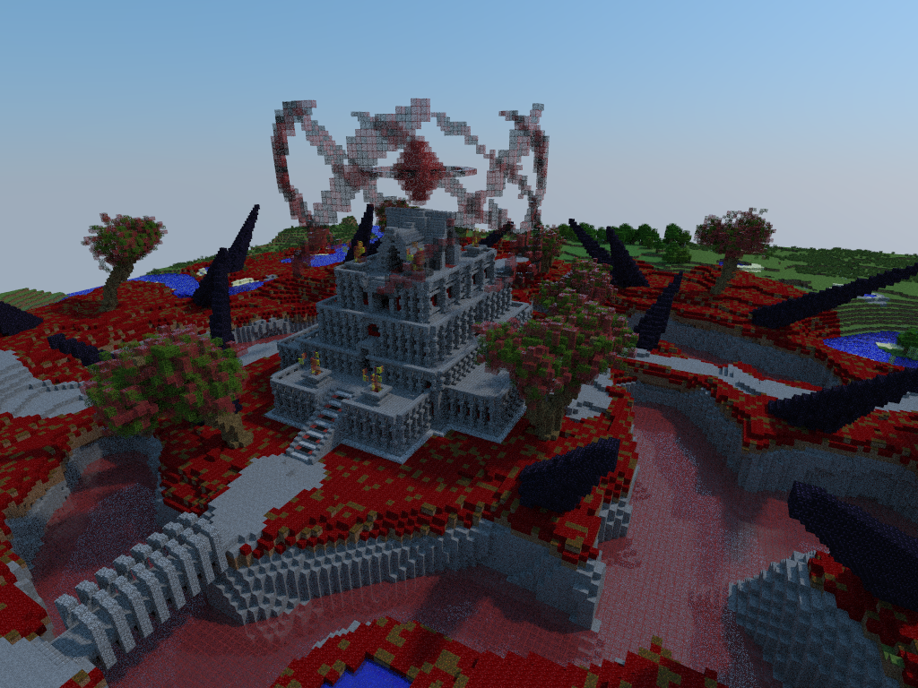 Bloodmoon Temple Minecraft Map