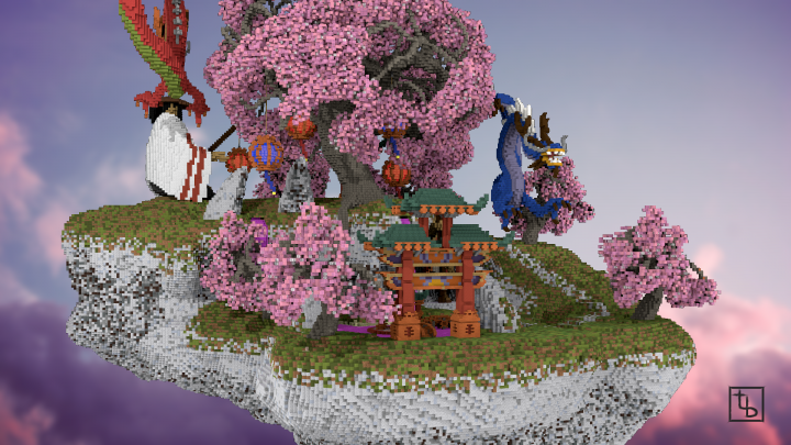 "Asian Spring" Minecraft Map