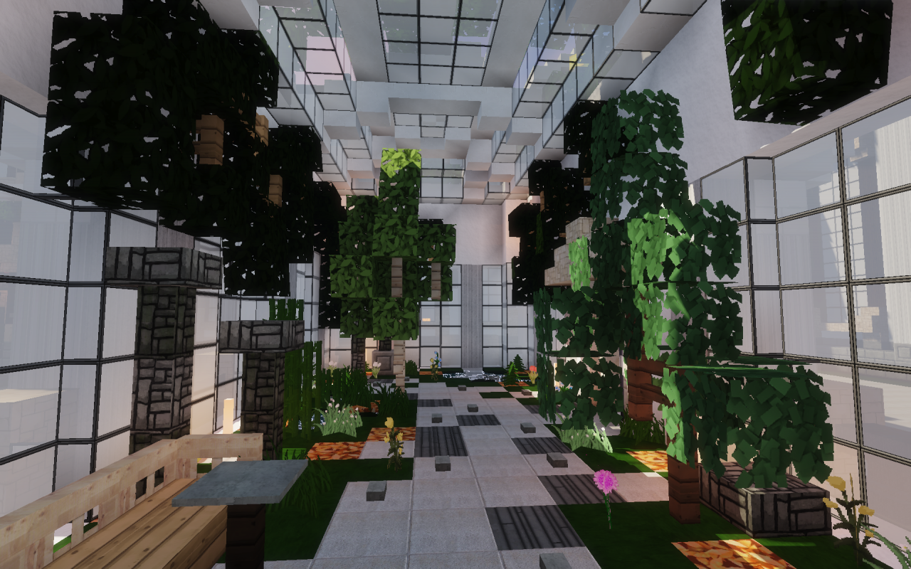 Winter Garden Minecraft Map