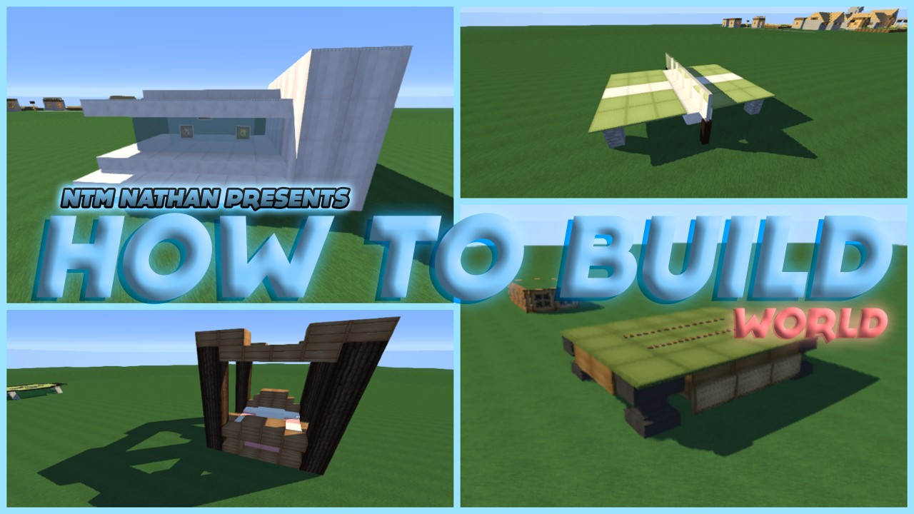 NTM How to Build World Project Minecraft Map