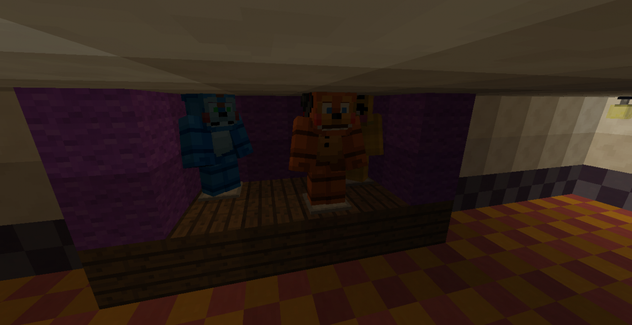 Five nights at Freddy's 2 map Minecraft Map