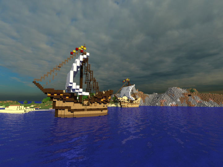 sirBlake - Medieval Cog ship Minecraft Map