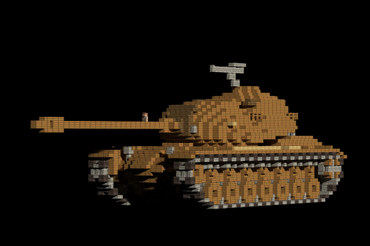 M103A2 HEAVY TANK Minecraft Map