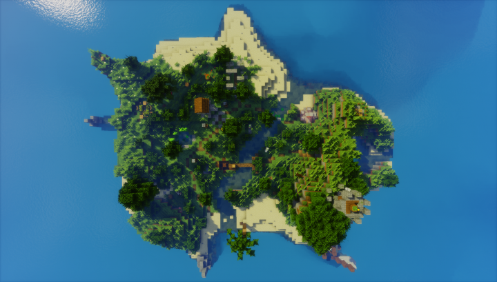 Natural details+ Minecraft Map