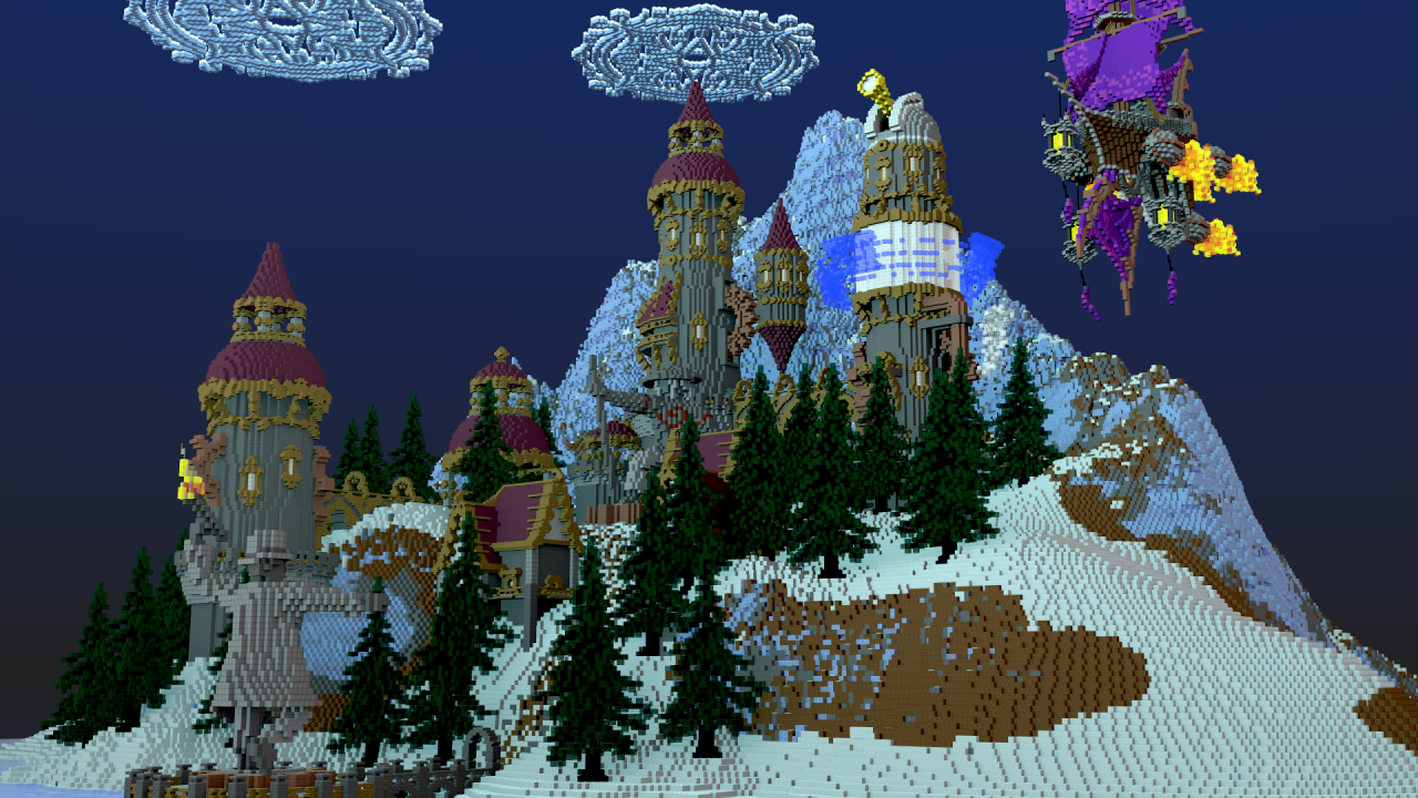 "The Icy Winds" Minecraft Map