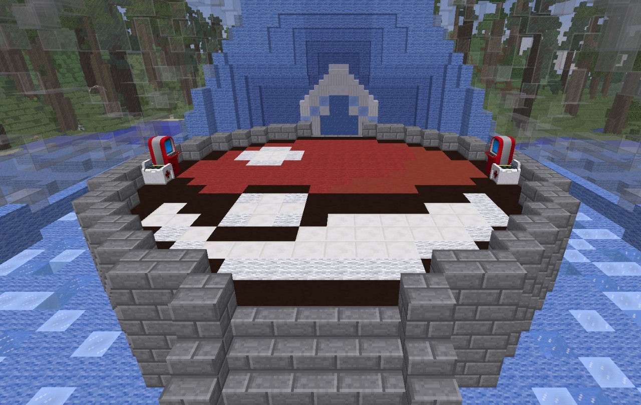 Lapras Battle Arena Minecraft Map
