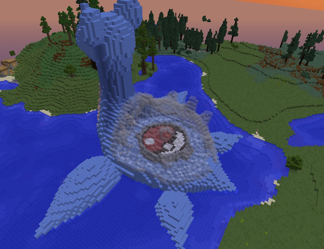 Lapras Battle Arena Minecraft Map