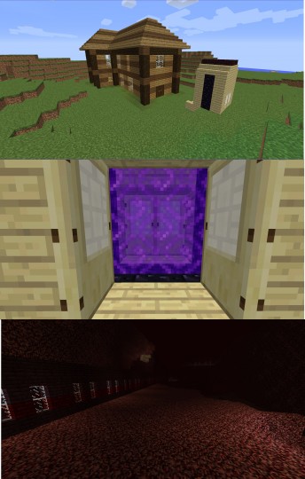 Pre-made survival Minecraft Map