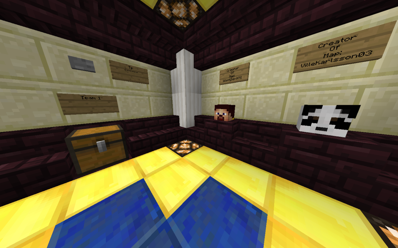 2v2 Skyblock PvP Minecraft Map