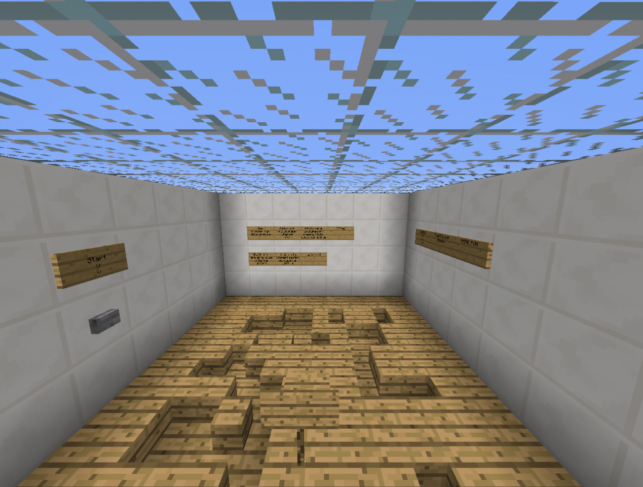 Find The Button Minecraft Map