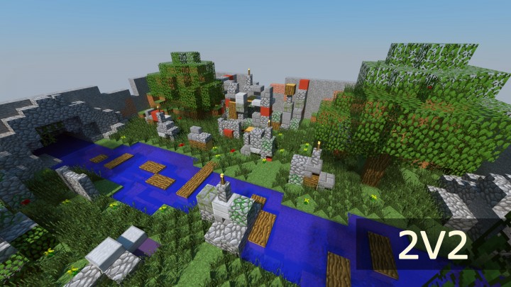 32X32 PvP Map Minecraft Map