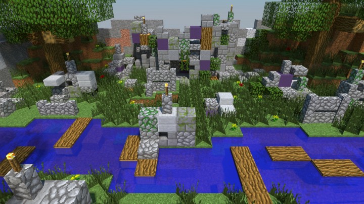 32X32 PvP Map Minecraft Map