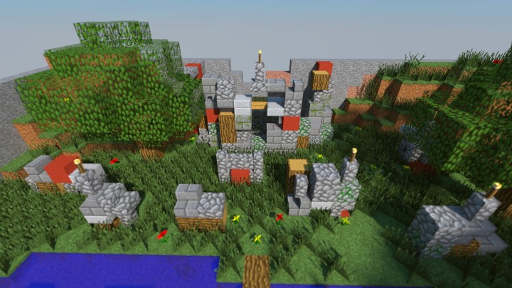 32X32 PvP Map Minecraft Map