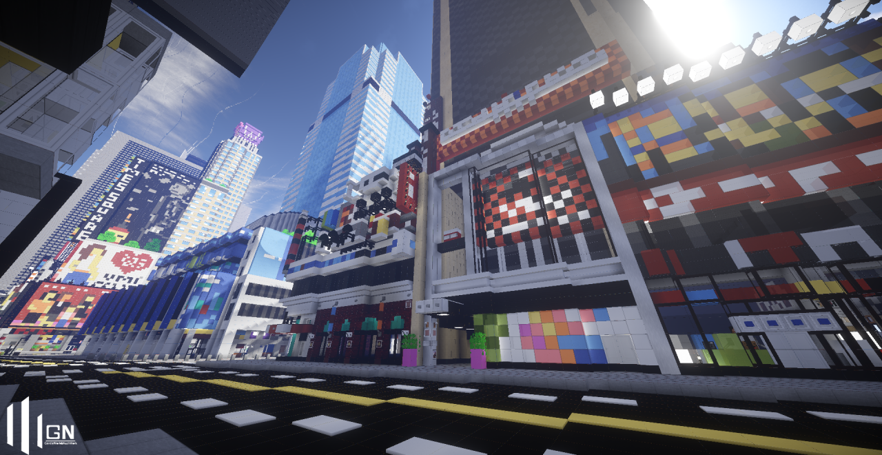 [GN] Times Square Minecraft Map