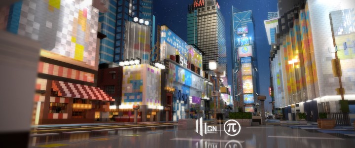 [GN] Times Square Minecraft Map