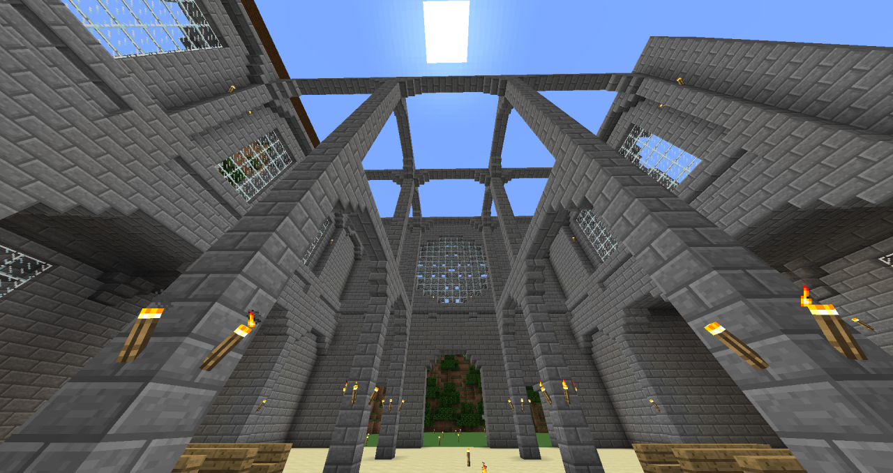Orleans Cathedral of Sainte-Croix inspired Minecraft build Minecraft Map