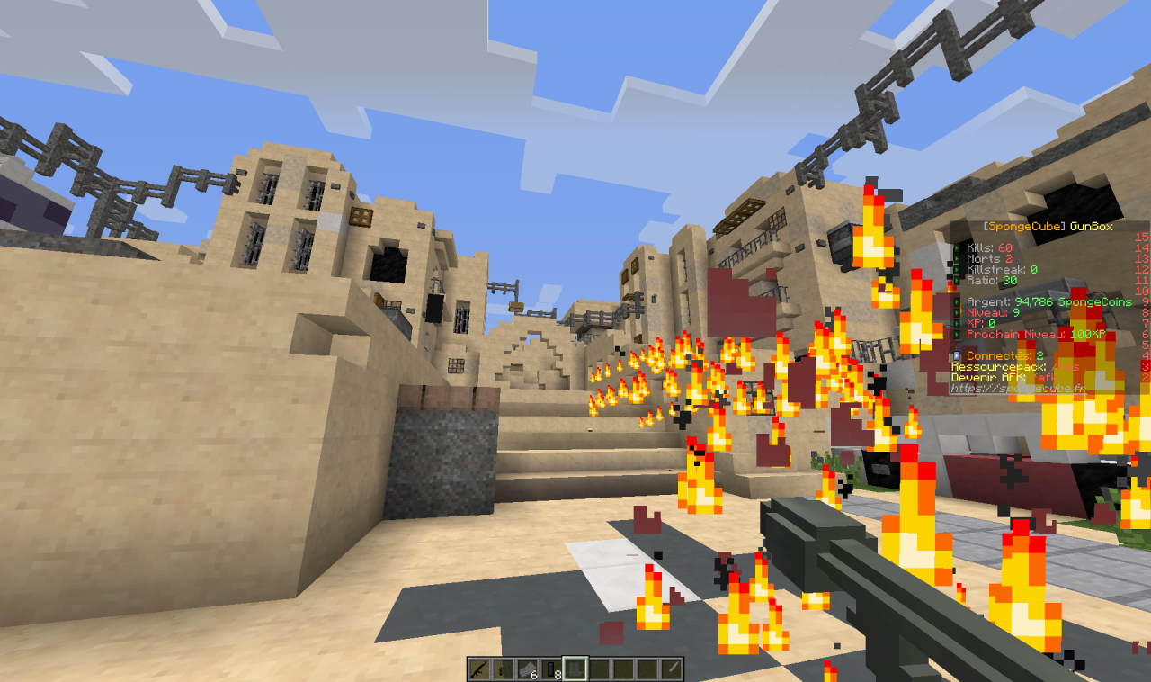 ᚖ SpongeCube V2 - Serveur GUN ᚖ Minecraft Server
