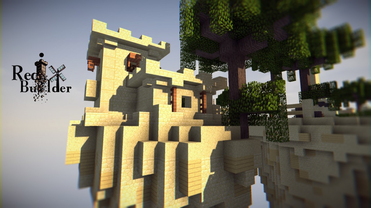 SkyWars Sandy Temple Minecraft Map