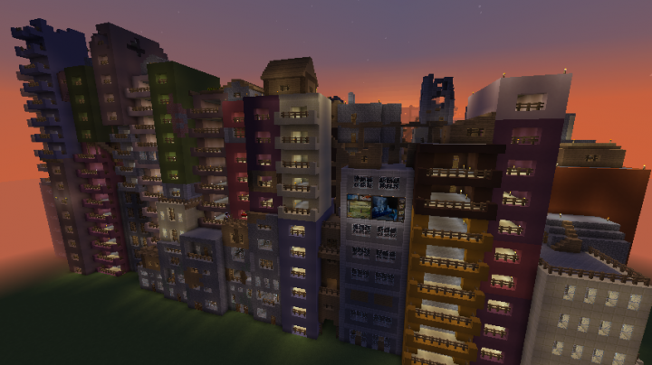 Kowloon Walled City project Minecraft Map