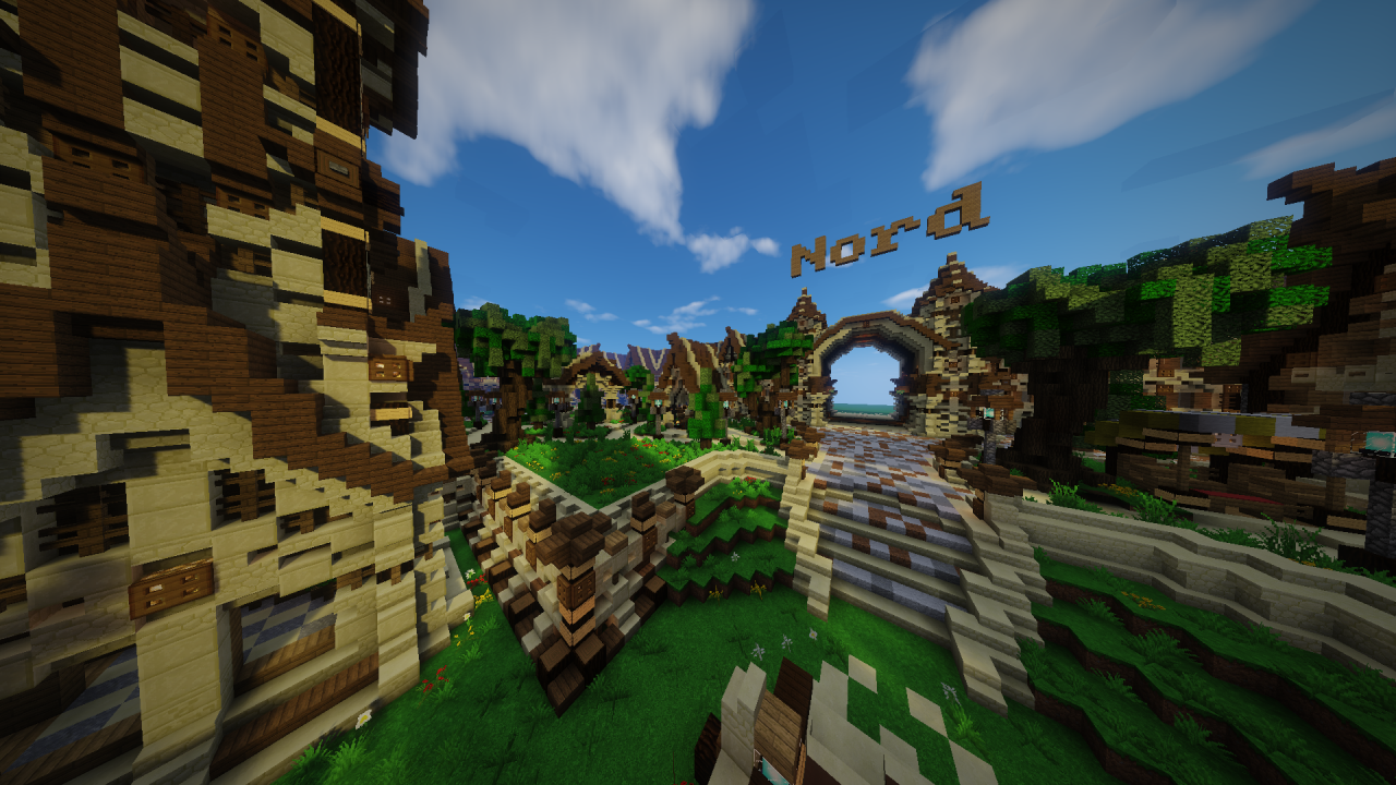 Hub/Spawn - Serveur Pvp Minecraft Map