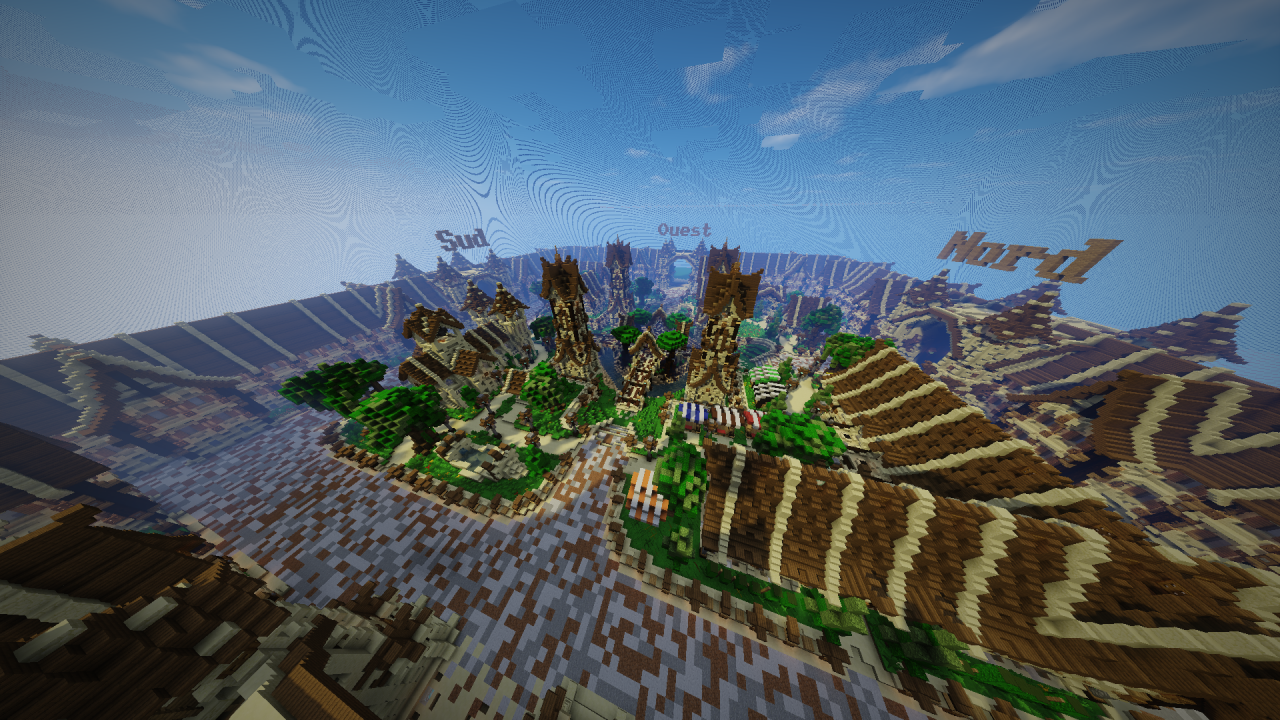 Hub/Spawn - Serveur Pvp Minecraft Map