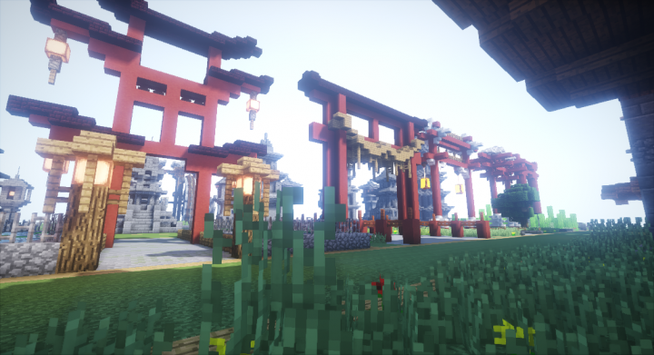 [Oriental Build pack] + "Download link" Minecraft Map