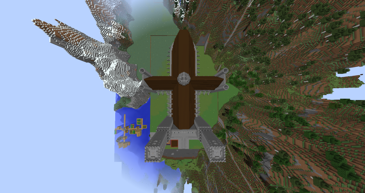 Orleans Cathedral of Sainte-Croix inspired Minecraft build Minecraft Map