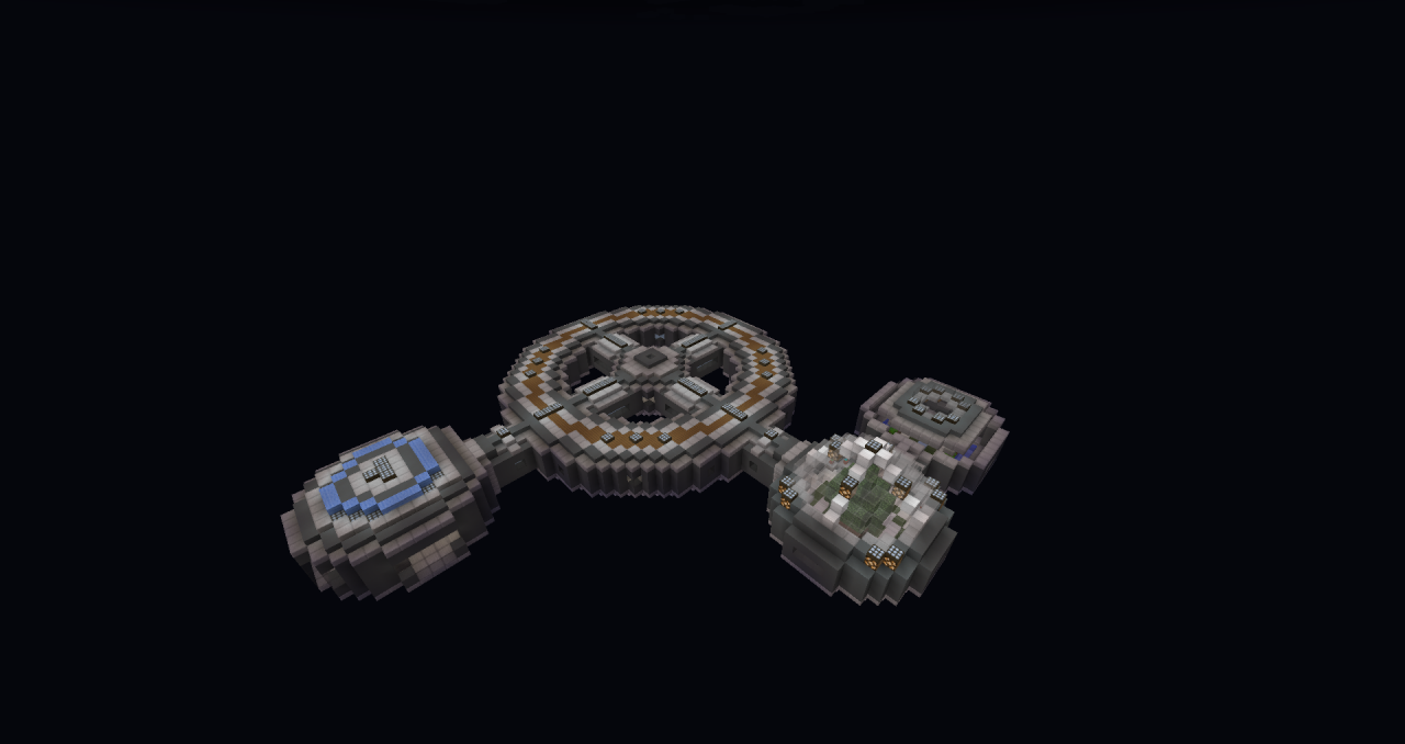 New Custom map in space? Minecraft Map