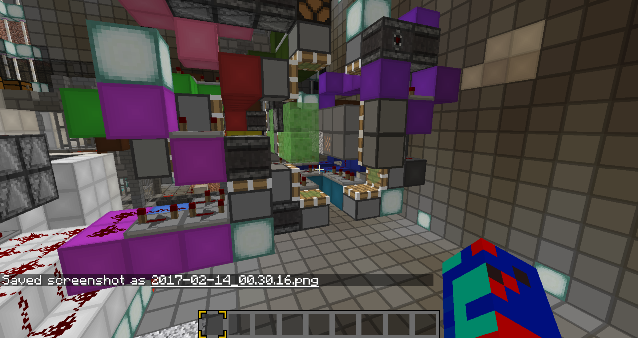 Compact & Lag Safe Piston AutoMining Machine Minecraft Map