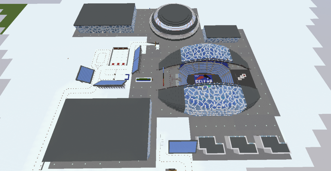 Winter Olympic Park Minecraft Map
