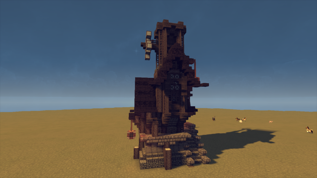 Steampunk House Minecraft Project
