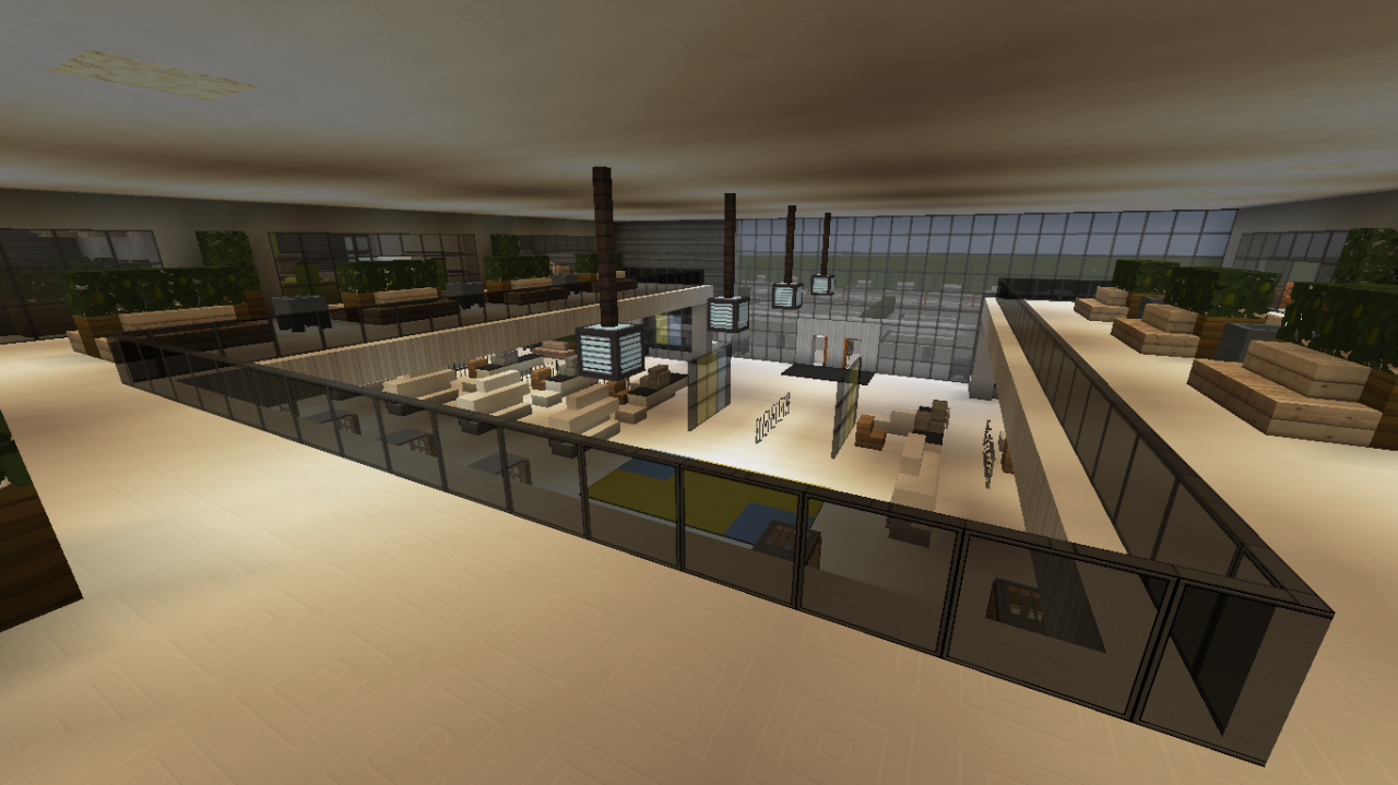 Modern Supermarket (full interior) Minecraft Map